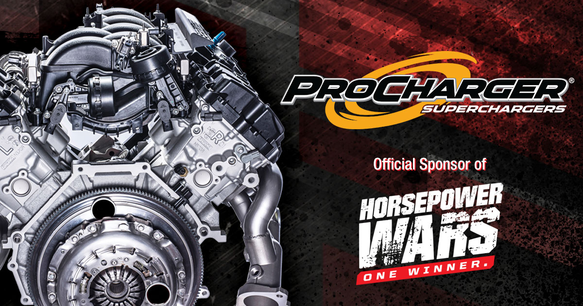 Power Automedia’s Horsepower Wars Announces ProCharger As Official ...